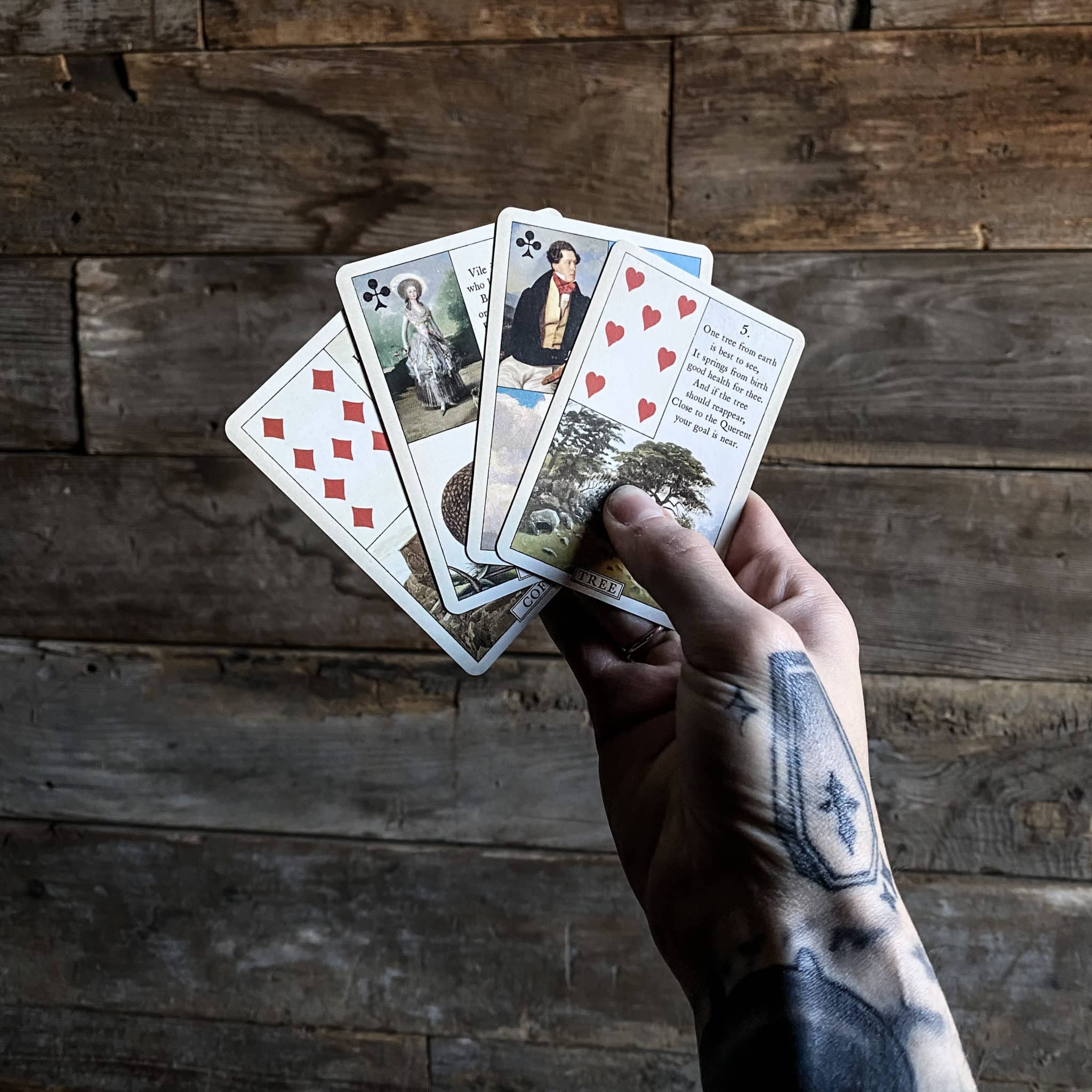 Blue Bird Lenormand Deck. - RitualCravt | Metaphysical & Witchy Wares