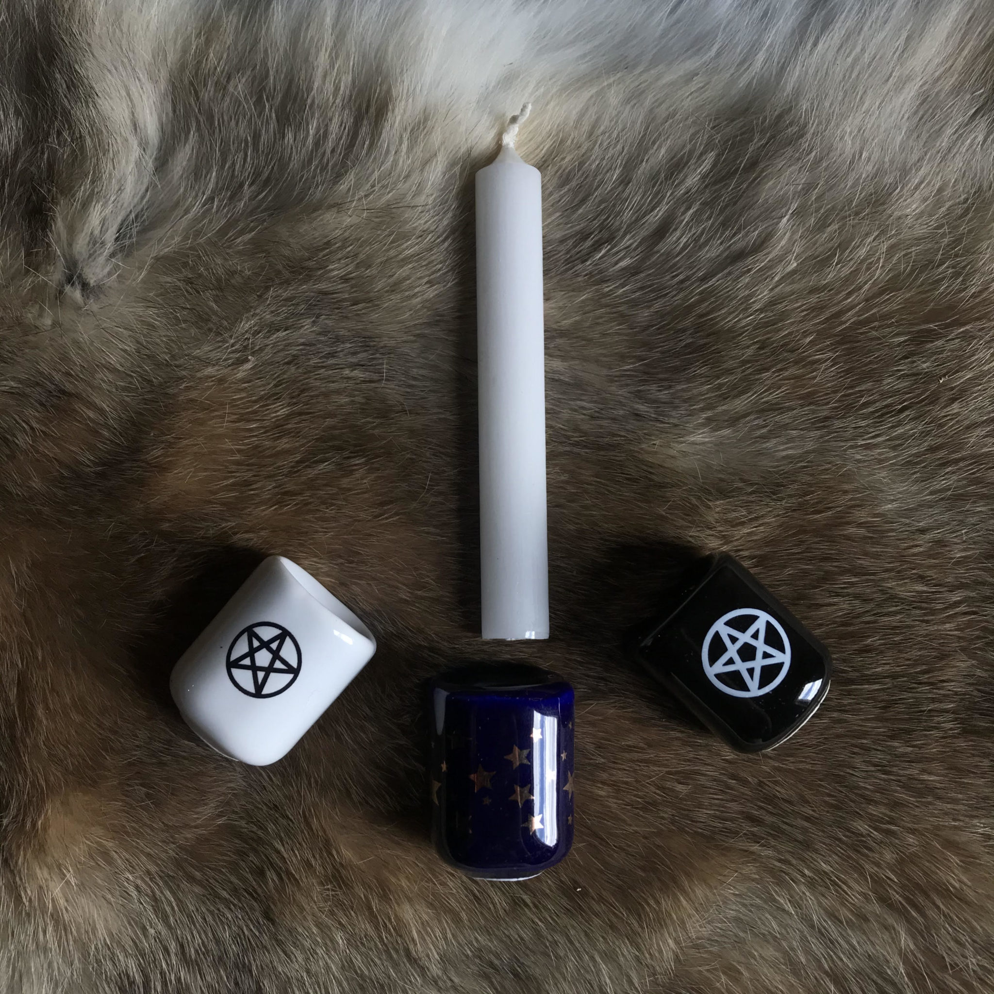 Ceramic Spell Candle Holder. 3 Variations. - RitualCravt | Wheat Ridge, CO