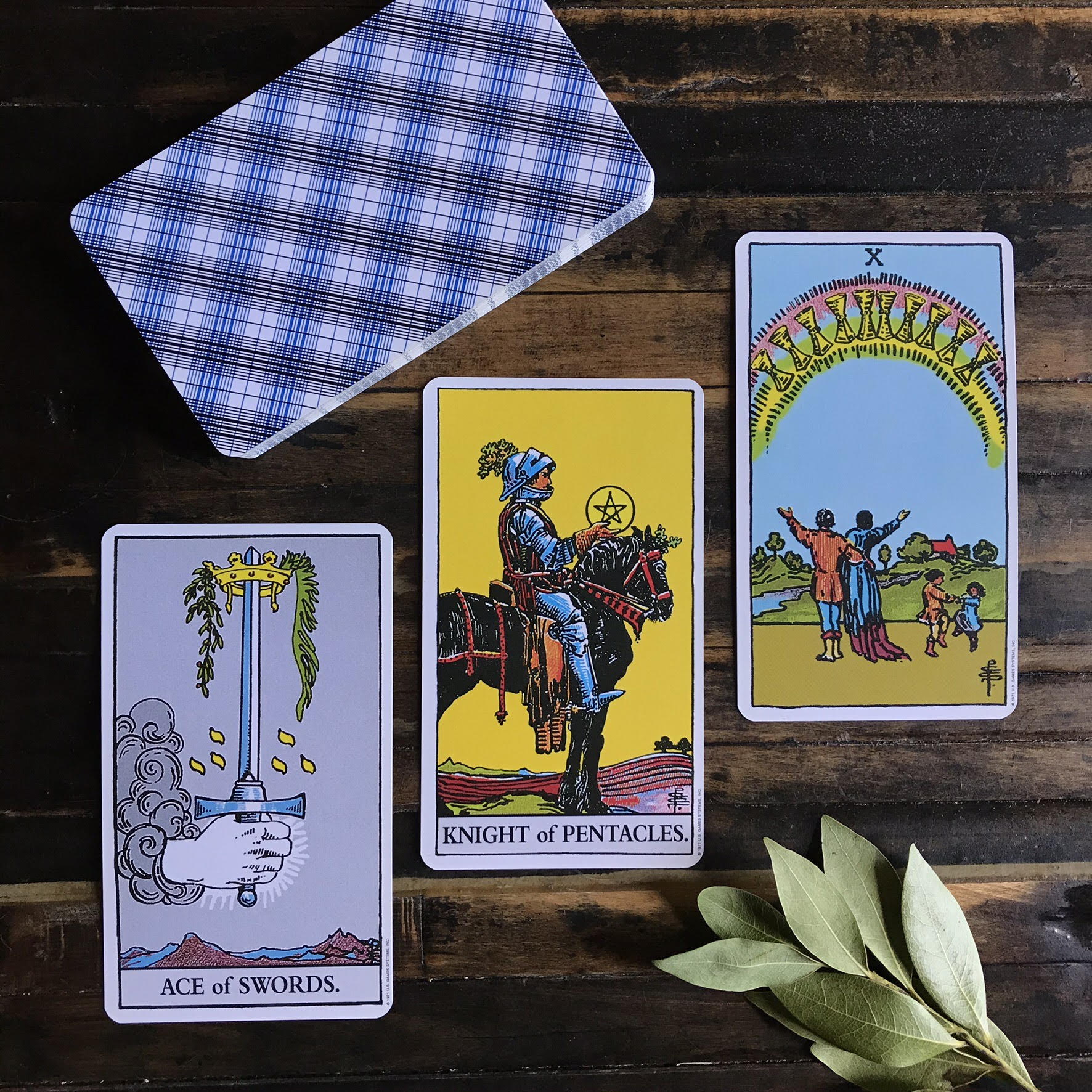 The Rider Waite Tarot Deck. English Edition. - RitualCravt ...