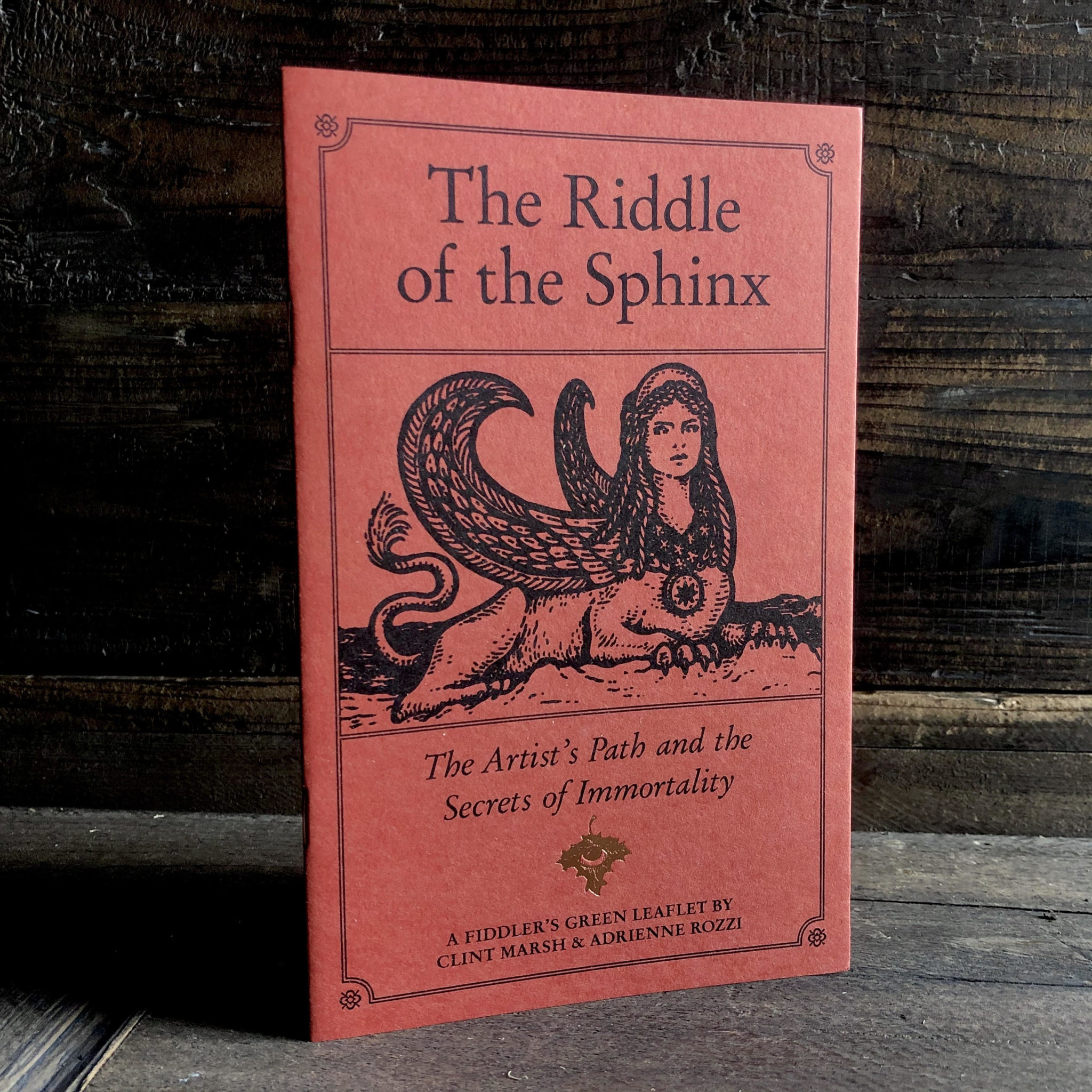 Riddle of the Sphinx. By Clint Marsh & Adrienne Rozzi. - RitualCravt ...