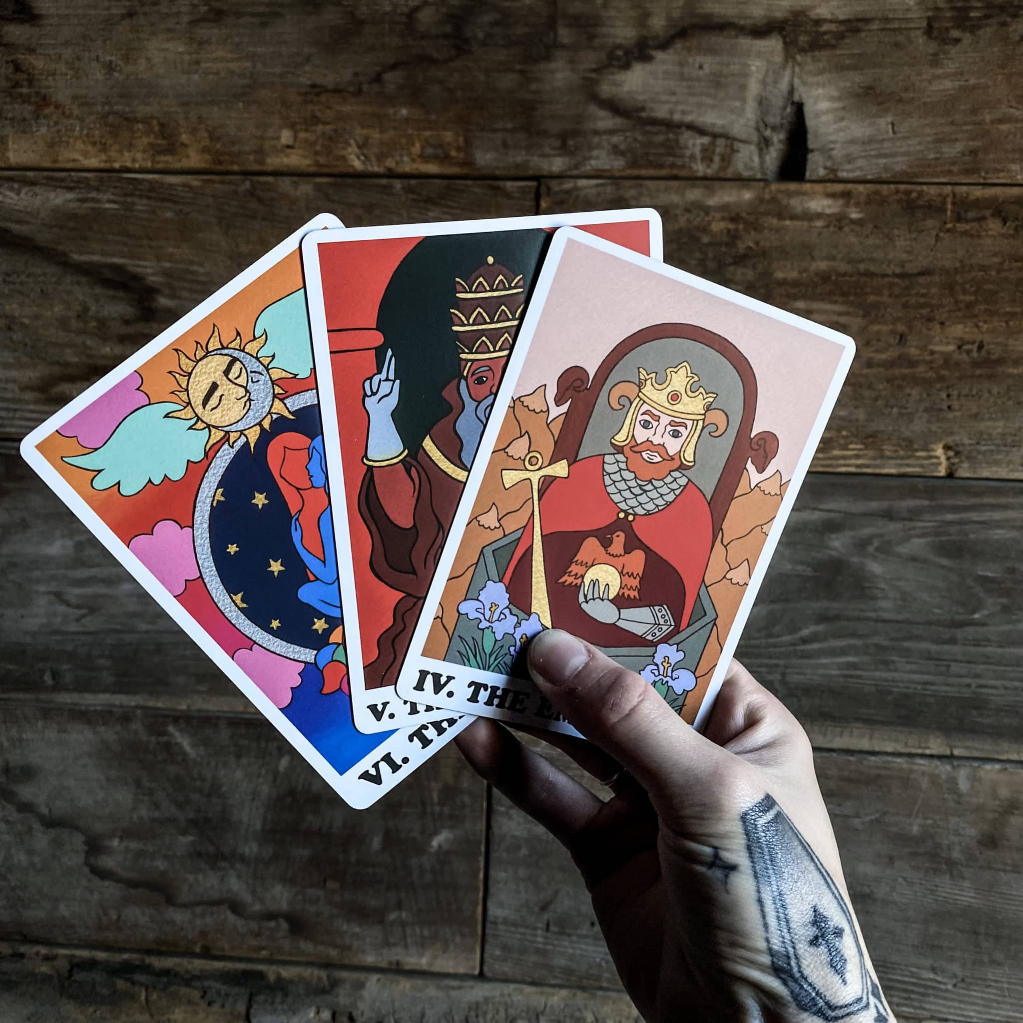 Rainbow Heart Tarot Deck. - RitualCravt | Metaphysical & Witchy Wares