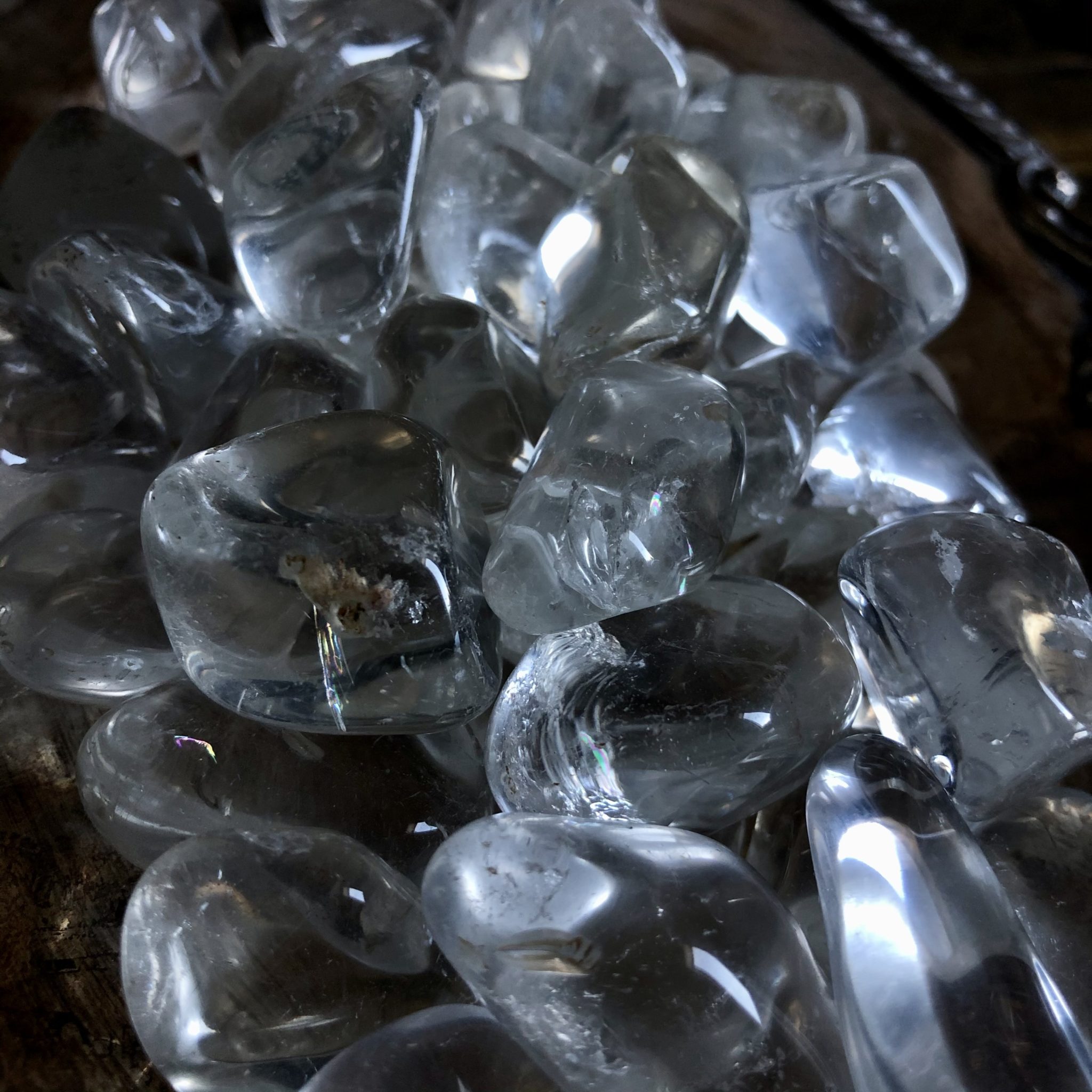 3 Polished Clear Quartz Stones. - RitualCravt | Denver, CO